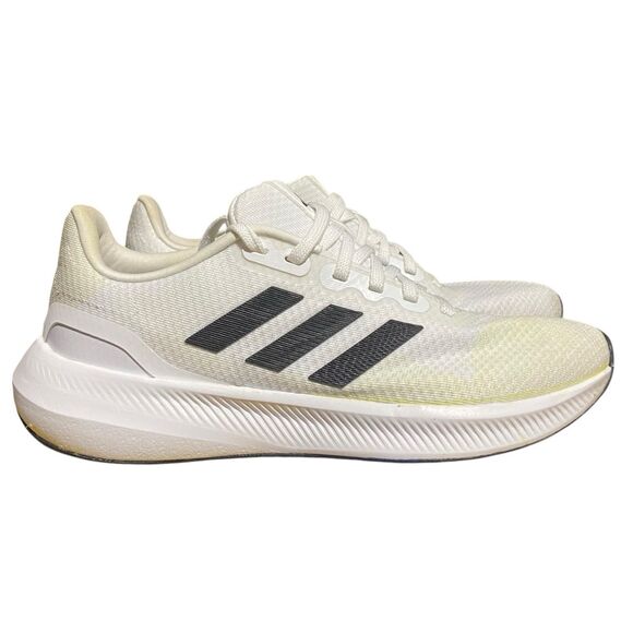 adidas | Shoes | Adidas Sneakers Mens 9 White Runfalcon 3 Athleisure ...